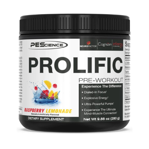 PE Science Prolific Pre-Workout – NXT Level Supplements